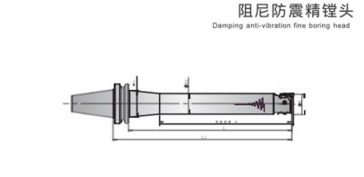 China Anti Vibration Milling Boring Tool Mill Boring Bar Straight Shank High Accuracy for sale