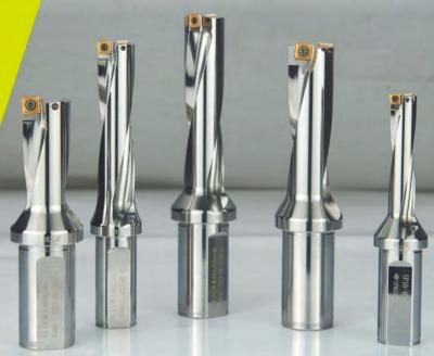 China 2xD Indexable Insertable U Drill Black Oxide With Effective Length for sale
