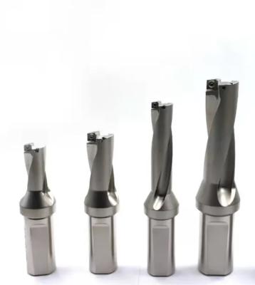 China 4D Indexable U Shape Drill Hole Machining Tools With Effective Length 5D Cutter Bar for sale