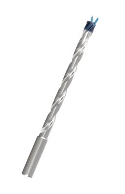 China Wear Resistant Solid Carbide Center Drill 12xD Reliable Carbide Straight Flute Drill Bit for sale