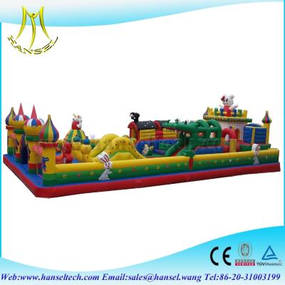 中国 陶磁器の販売のための膨脹可能な弾力がある城の /jumping の城の Hansel の熱い販売 販売のため