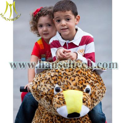 China Hansel coin operated plush animals toy ride plush riding motorized animals for sale