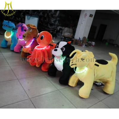 中国 Hansel の電池式のおもちゃは動物のプラシ天動物の幸せな乗車を活気づけました 販売のため