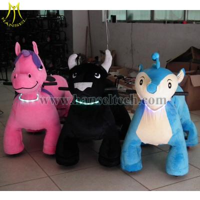 中国 Hansel の卸し売り熱い販売の動物のライダーのモールの歩くぬいぐるみの動物のスクーター 販売のため