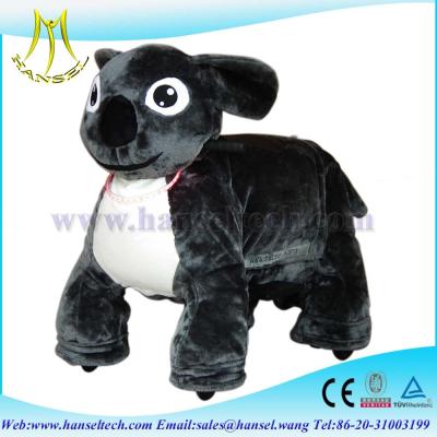 中国 Hansel China Top Sale Animal Rides Kiddie Ride On Toy Plush Walking Stuffed Animal 販売のため