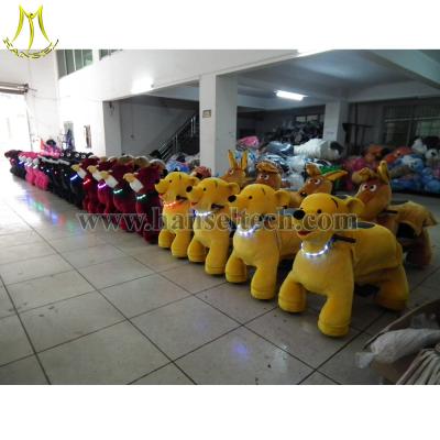 中国 Hansel 2016 high quality Wholesale 4 Wheels Electric Scooter Stuffed Animal Ride On Animal Toy Animal Robot For Sale 販売のため