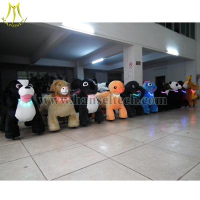 中国 Hansel 2016 high quality Happy Ride Toy Animal Ride Hot In Shopping Mall Stuffed Animal Ride On Toy 販売のため