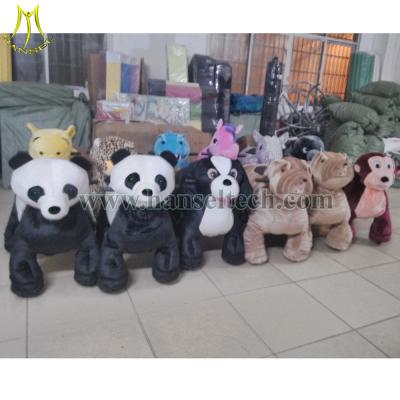 中国 Hansel 2016 high quality Guangzhou Wholesale Electric Car Rides Kiddie Rides Stuffed Electric Scooter Motorized animals 販売のため