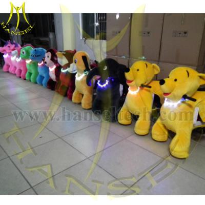 中国 Hansel 2016 high quality 4 Wheels Electric Scooter Children Walking Animal Toy Ride On Furry Animal 販売のため