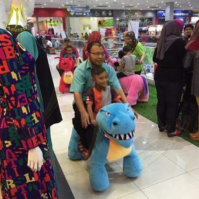 Hansel hot selling funfair coin operated dragon ride walking in shopping mall
