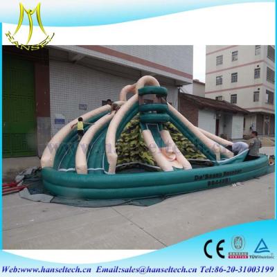 中国 Hansel hot selling children amusement park inflatable bounce house inflatable bouncy castle 販売のため