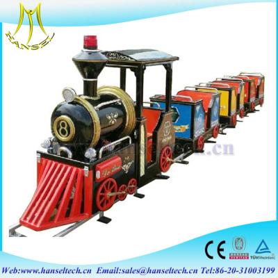 中国 Hansel 2017 hot selling kids amusement park rides indoor and outdoor train rides 販売のため