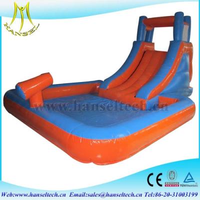 China Hansel high quality PVC material commercila inflatable bouncer slide inflatable play area for children for sale