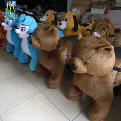 中国 Hansel hot selling amusements rides steering wheel kiddiechristmas amusement rides animal cow electric riding animal 販売のため
