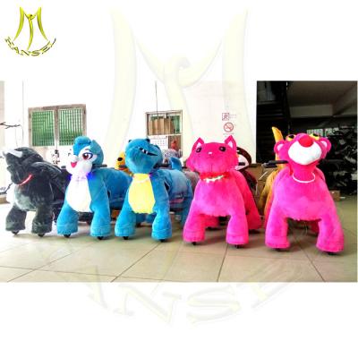 China Hansel rides for kids cheap amusement ride battery coin operated animal toy scooter  moving mall ride on toys high for sale