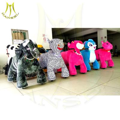 China Hansel animal toy ride battery coin rides for children cheap amusement rides animal charging toy fun rides animal for sale