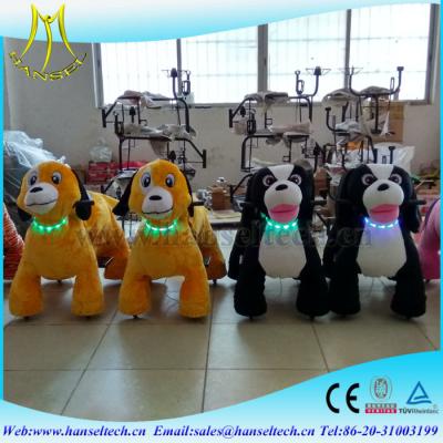 China Hansel battery coin operated amusement rides kiddy video electric toys cars for kids indoor coin operated ride toys for sale