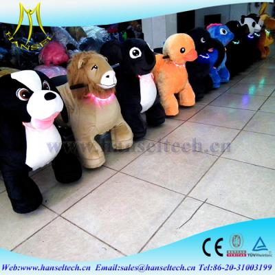 中国 Hansel playground equipment rocking electronic outdoort amusement park moving supermaket battery operated dinosaur toys 販売のため