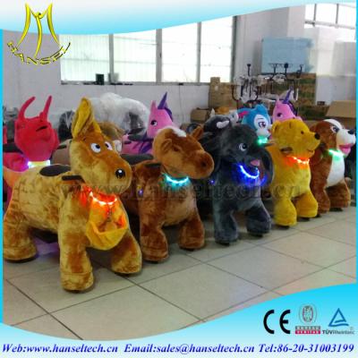 中国 Hansel names of indoor games coin's games playing items for kids coin operated  ride on animal toy animal riding 販売のため