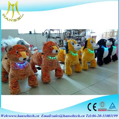 中国 Hansel game machine children park items kids electric ride on toy cars token operated animal motoried ride for sale 販売のため