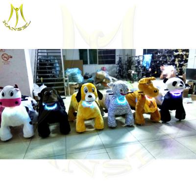 中国 Hansel amusement rides equipment attractions for kid game machine token safari kids animal motorized rides zoo animal 販売のため