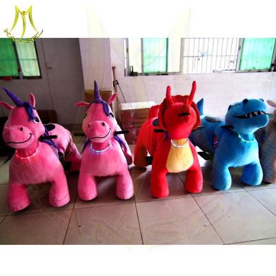 中国 Hansel indoor amusement park ride indoor amusement game machine	kids ride amusement machineanimal drive toy in mall 販売のため
