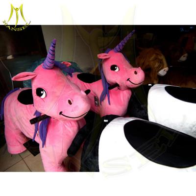 中国 Hansel kids rides for shopping centers kids play machineoutdoor spring rocking horse kids mechanical bull riding 販売のため
