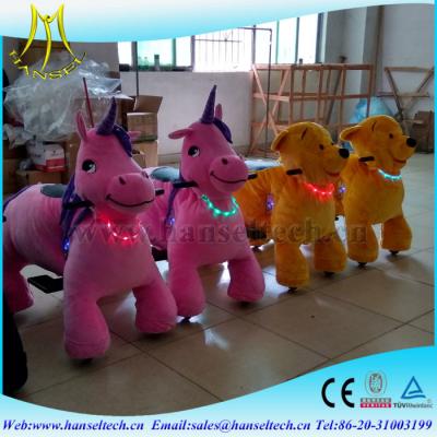 China Hansel zippy toy rides on animal toy animal electric for family party rides kiddie rides  ride on animal unicorn for sale