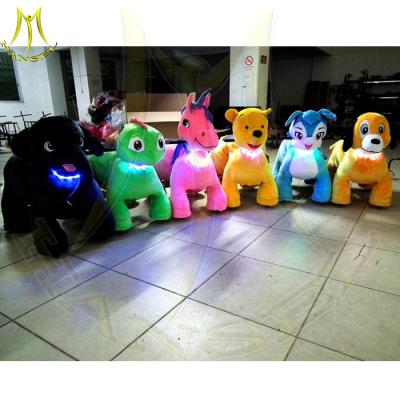 中国 Hansel fiberglass car for kids animal scooters toy rides for kids amusement park electronic games amusement park 販売のため