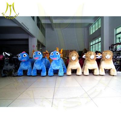 中国 Hansel electric toy cars for kids motorized plush animals happy rides car electric wheel kiddie ride coin operated 販売のため