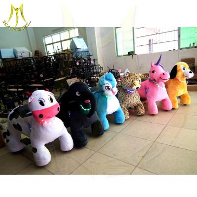 中国 Hansel fiberglass car for kids electronic games amusement park playground indoor play toy entertainment	walking animal 販売のため