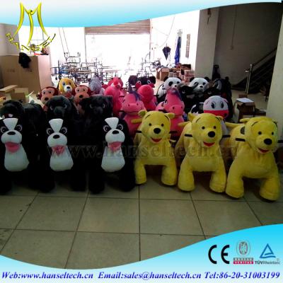 中国 Hansel coin operated kiddie rides for sale uk entertainment play equipmentrohs standard luck cow electric motorized 販売のため