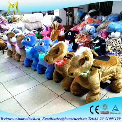 中国 Hansel rich toys rocking horse	amusment rides for sale	animal dog rides coin operated animal scooter ride for sral 販売のため