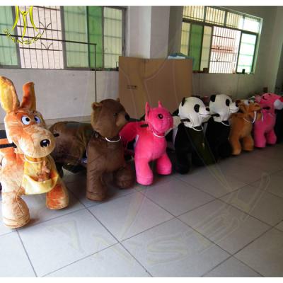 中国 Hansel zippy rides for sale kid ride children play electric operated coin toys kids battery powered animal bikes 販売のため