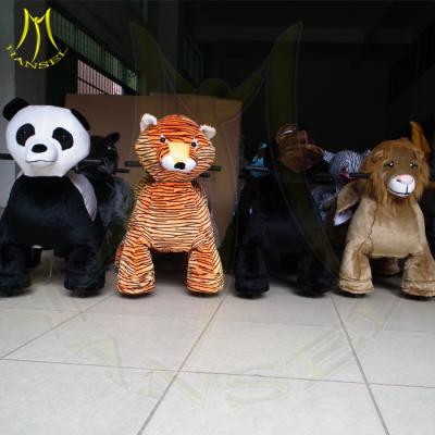 中国 Hansel kiddi rides amusement rides for sale coin operated kiddie rides mountable animals mechanical animals toys 販売のため