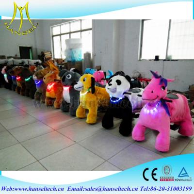 中国 Hansel ride on dinosaurs kiddie trains for sale	game centers machine kids ride on toys walking animals bikes for kids 販売のため