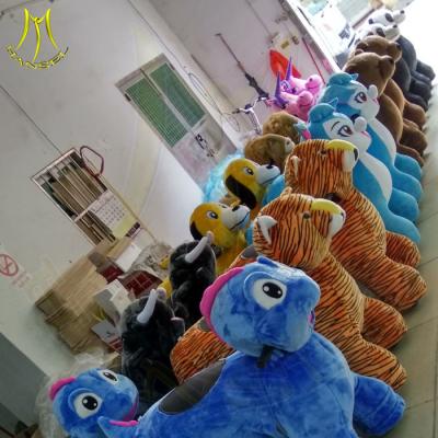 中国 Hansel amusement park equipment china amusement rides moving horse toys for kids game center machine for shopping mall 販売のため