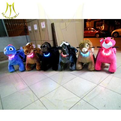 China Hansel battery motorized animals electric ride motorized toy mechanism animal toy ride for mall indoor game machine for sale