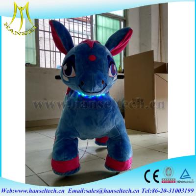 中国 Hansel names of indoor games amusement park trains rides for sale token operated animal motorized rides animal joy ride 販売のため