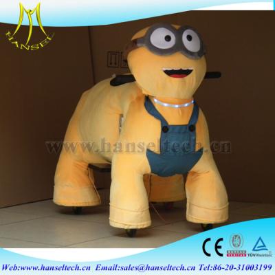 中国 Hansel coin operated kiddie ride for sale kids electric ride on toy cars amusement ride equipment horse scooter for kids 販売のため