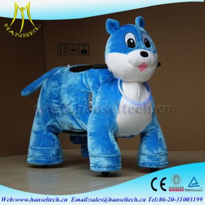 China Hanselelectronic baby swing electric rideable animal mini helicopter amusement ride coin operated dinosaur ride scooter for sale