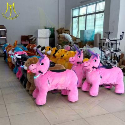 中国 Hansel token operated animal electric rides indoor amusement park rides kiddie rides control box ride on animals 販売のため