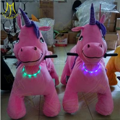 中国 Hansel mall animal electric riders kids coin operated game machine happy ride toy animal electric ride hot in shopping 販売のため