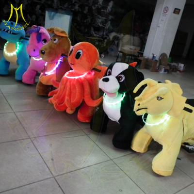 中国 Hansel electric animal scooter rideamusement rides for sale coin operated zippy motorized rides ride on furry animal 販売のため