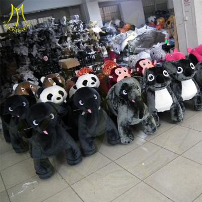 中国 Hansel mall animal electric ride led necklace kiddie ride coin operated electrical toy animal riding on toy car 販売のため