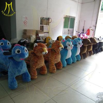 China Hansel unicorn ride on horse baby animals zoos amusement animal scooter rides walking animals kids ride for sale