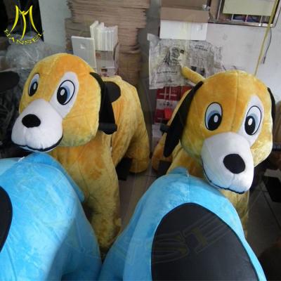 中国 Hansel  4 wheel kid ride electric animal scooter animal motorized ride battery coin operated horse ride riding cow toys 販売のため
