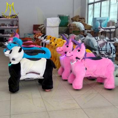 中国 Hansel battery operated animal car ride kid rides for shopping mall amusement park walking dinosaur rides for kids 販売のため