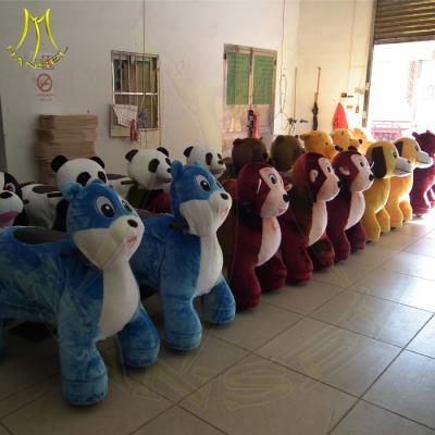 中国 Hansel ride on animal toy animal robot for sale cheap electric car for kids safari animal motorized driving car 販売のため