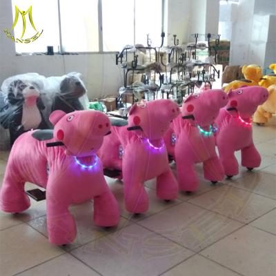 中国 Hansel kiddie rides machines amusement park electric car electric walking horse toy amusement park car for  sales 販売のため